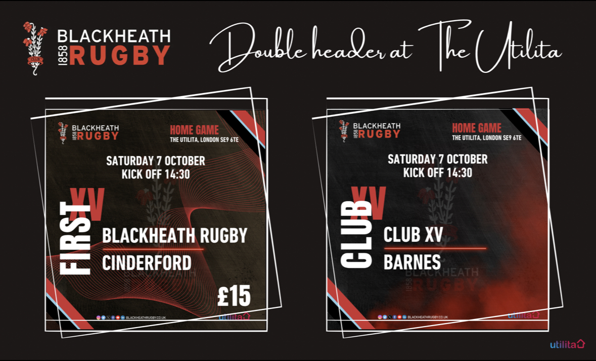 Double header - 07 Oct 2023 - Blackheath Rugby