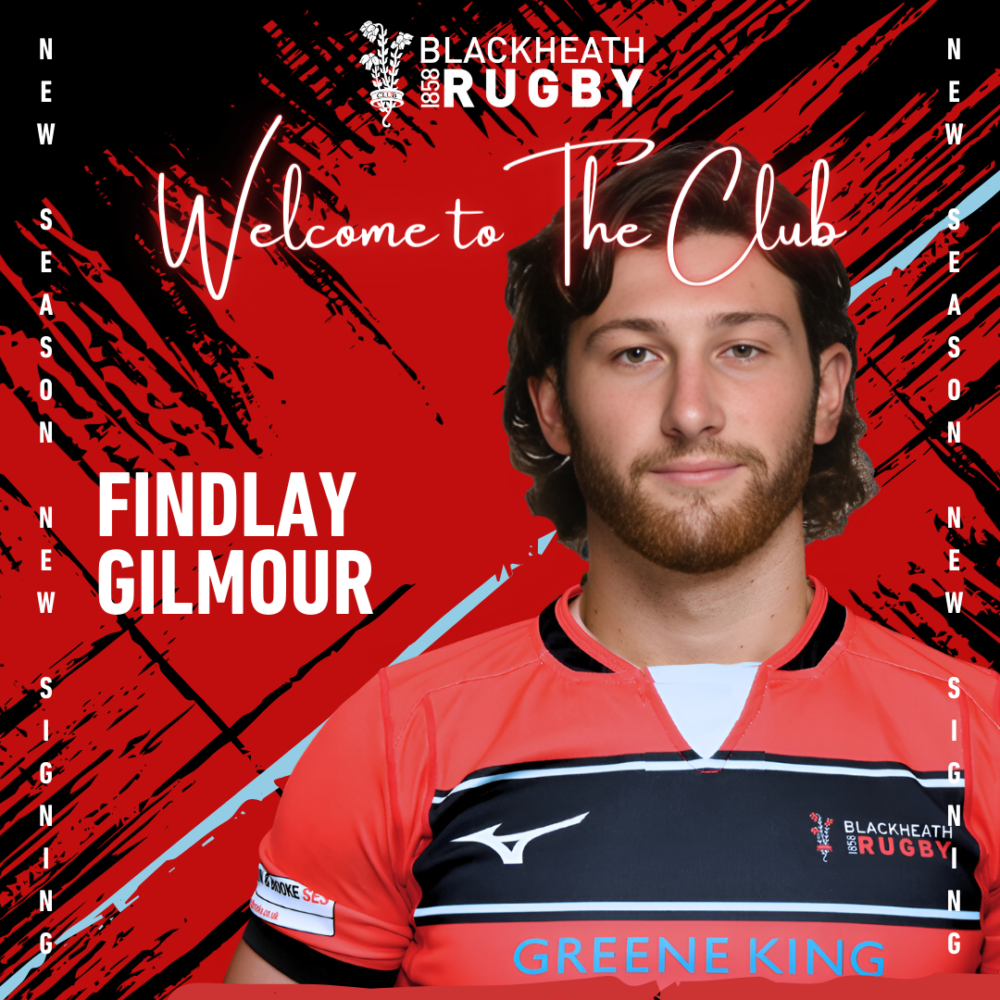 Findlay Gilmour joins the Club - Blackheath Rugby