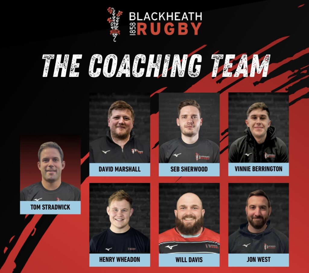 The new coaching team - Blackheath Rugby